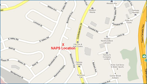 Corner Brook - NAPS Station 10602 - Municipal and Community Affairs