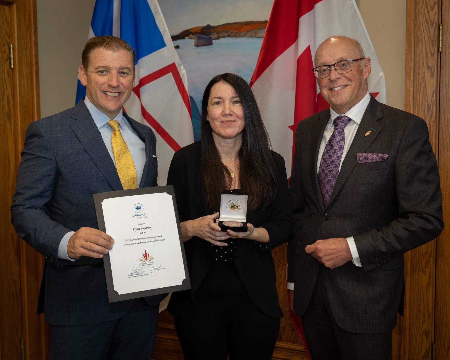 Premier Furey Marks International Literacy Day with Celebration of ...