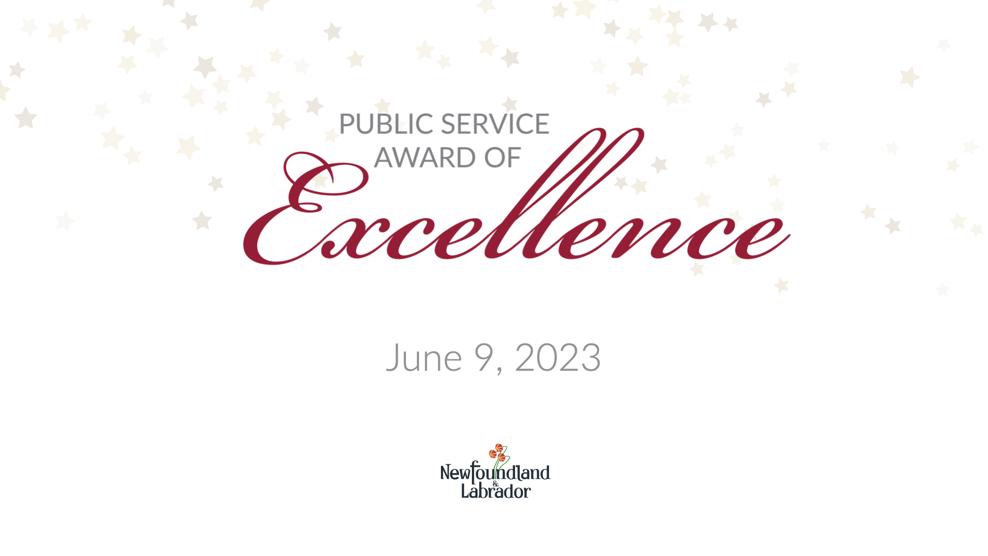 Celebrating Excellence within the Public Service - News Releases