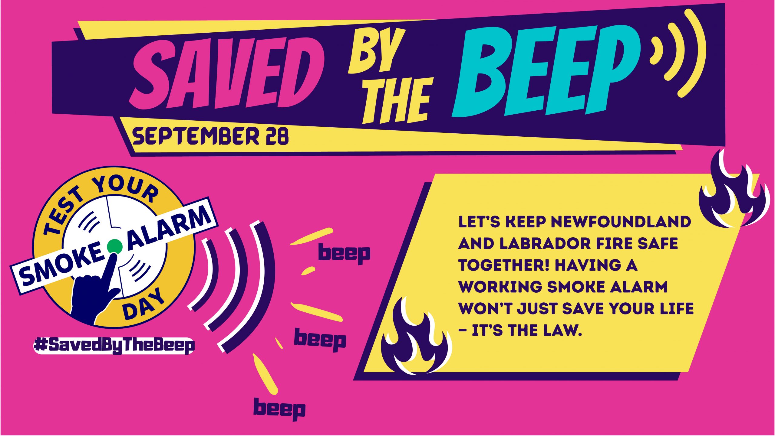 Public Advisory: September 28 is Test Your Smoke Alarm Day - News Releases