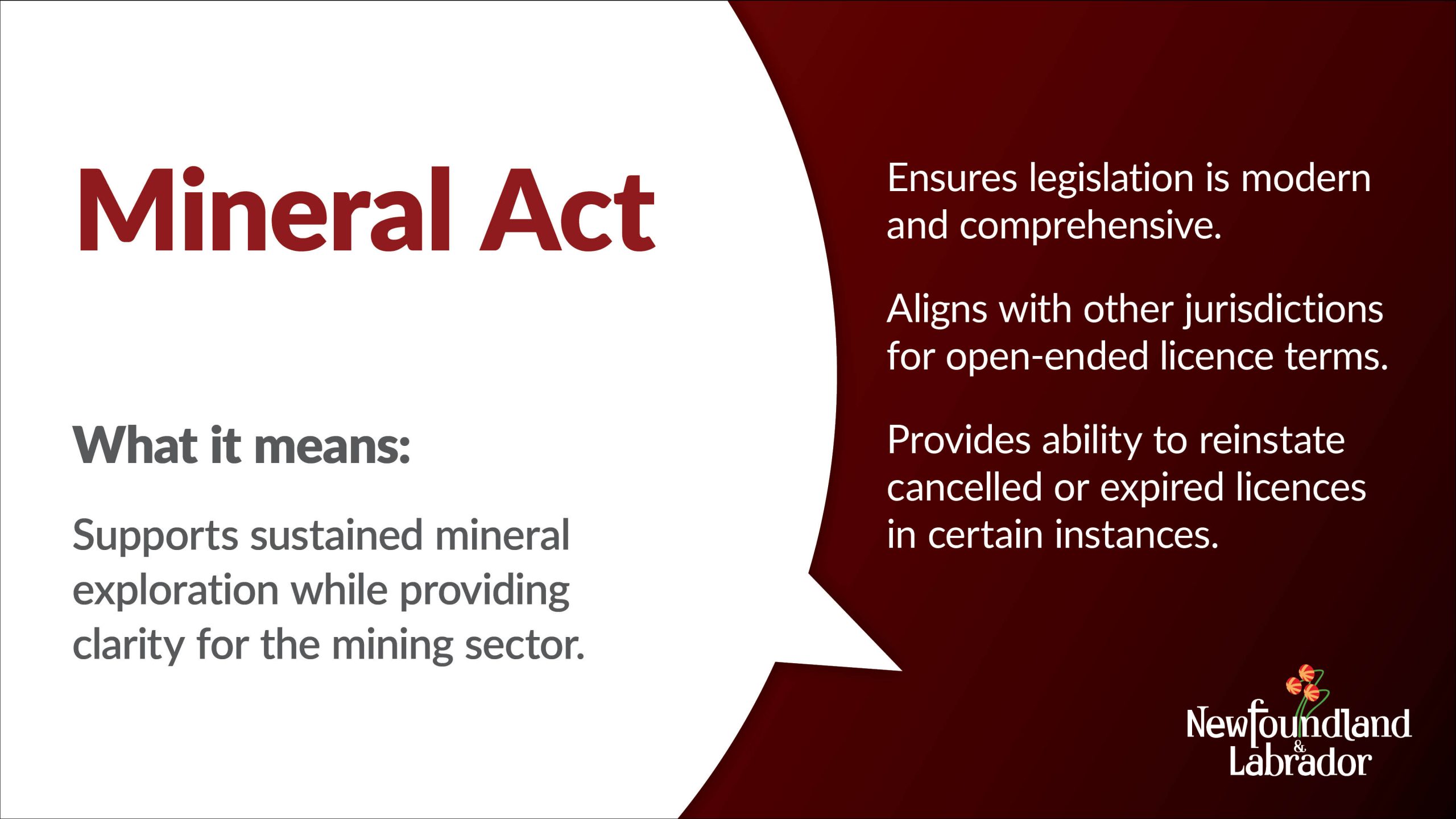 Provincial Government Introduces Amendments to the Mineral Act - News ...