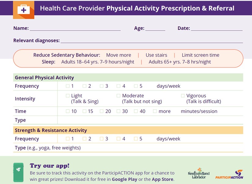 Health Care Provider Resources - Tourism, Culture, Arts and Recreation